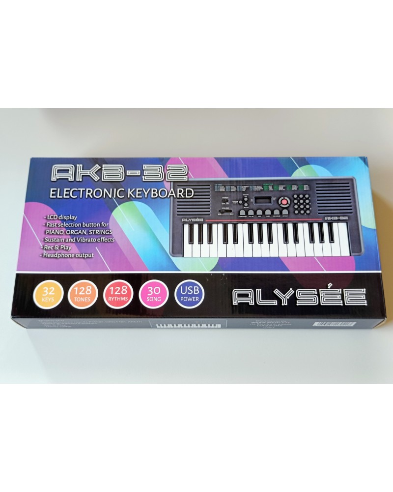 ALYSÉE AKB-32 TECLADO 32 TECLAS - 2,5 OCTAVAS