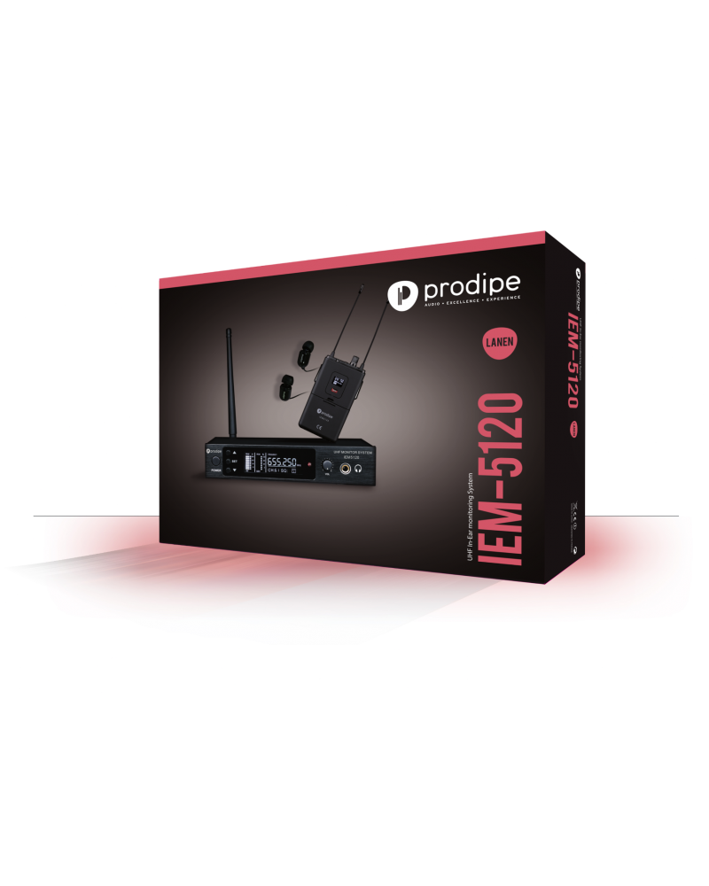 PRODIPE MONITOR INALÁMBRICO MONO IEM5120 UHF