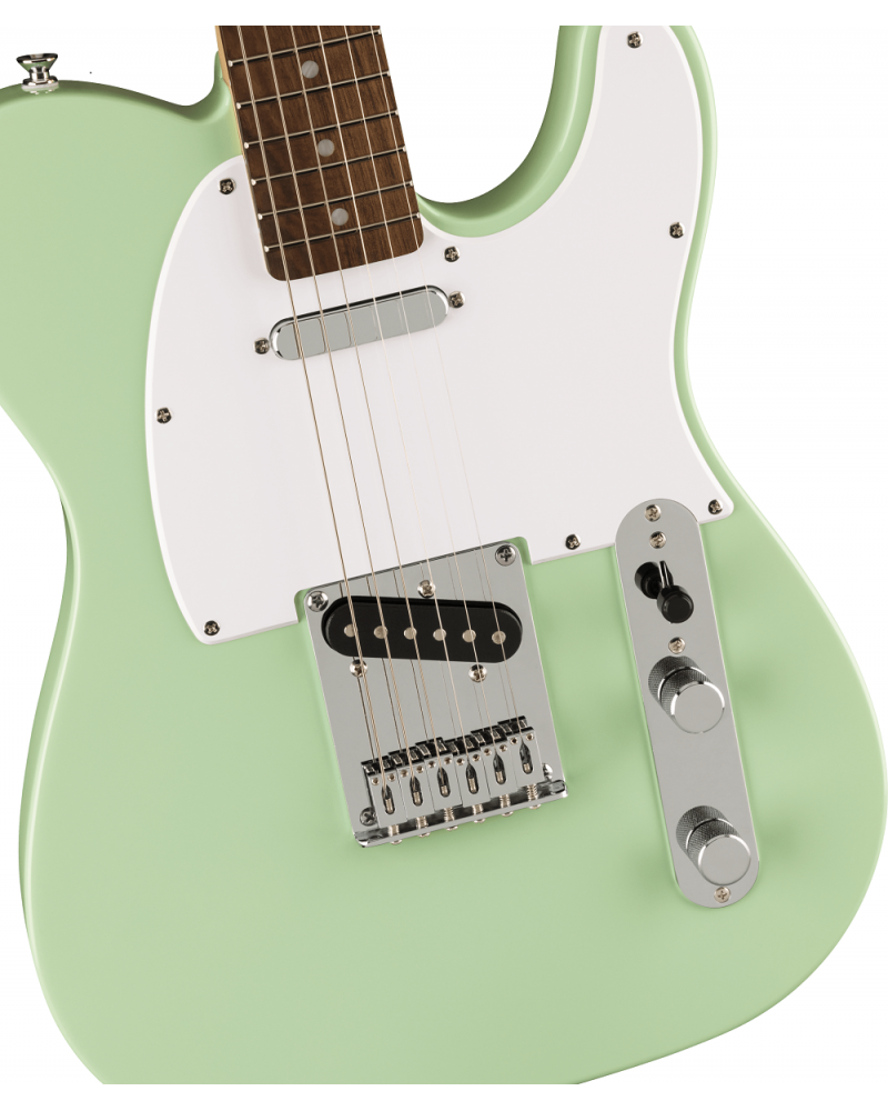 Squier FSR Squier Sonic Telecaster, Laurel Fingerboard, White Pickguard ...